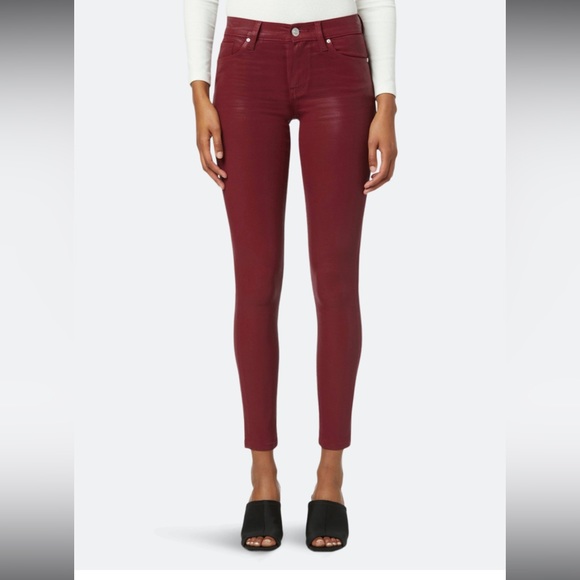 Hudson Jeans | Jeans | Hudson Jean Krista Super Skinny Wax Coated Burnt ...